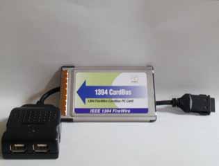 CPU : 300MHz以上推奨 メモリ: 64MB以上推奨 Cardbus Type Ⅱカード (32bit) IEEE1394-1995 ...